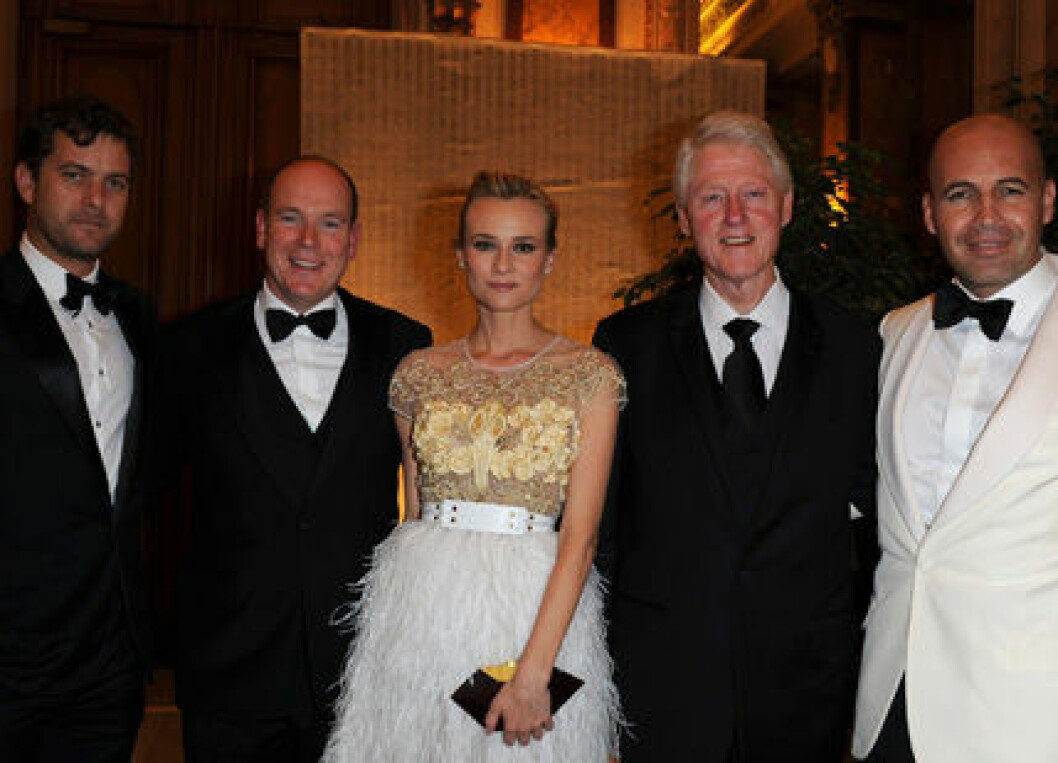 Bill Clinton mötte furst Albert och stjärnor i Monaco | Svensk Dam