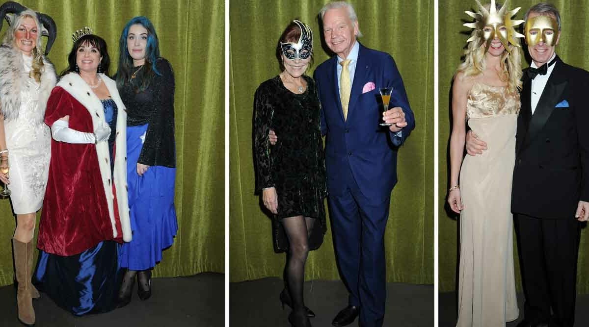 En astronimoskt rolig kväll när Michaela Jolin bjöd på maskerad ...