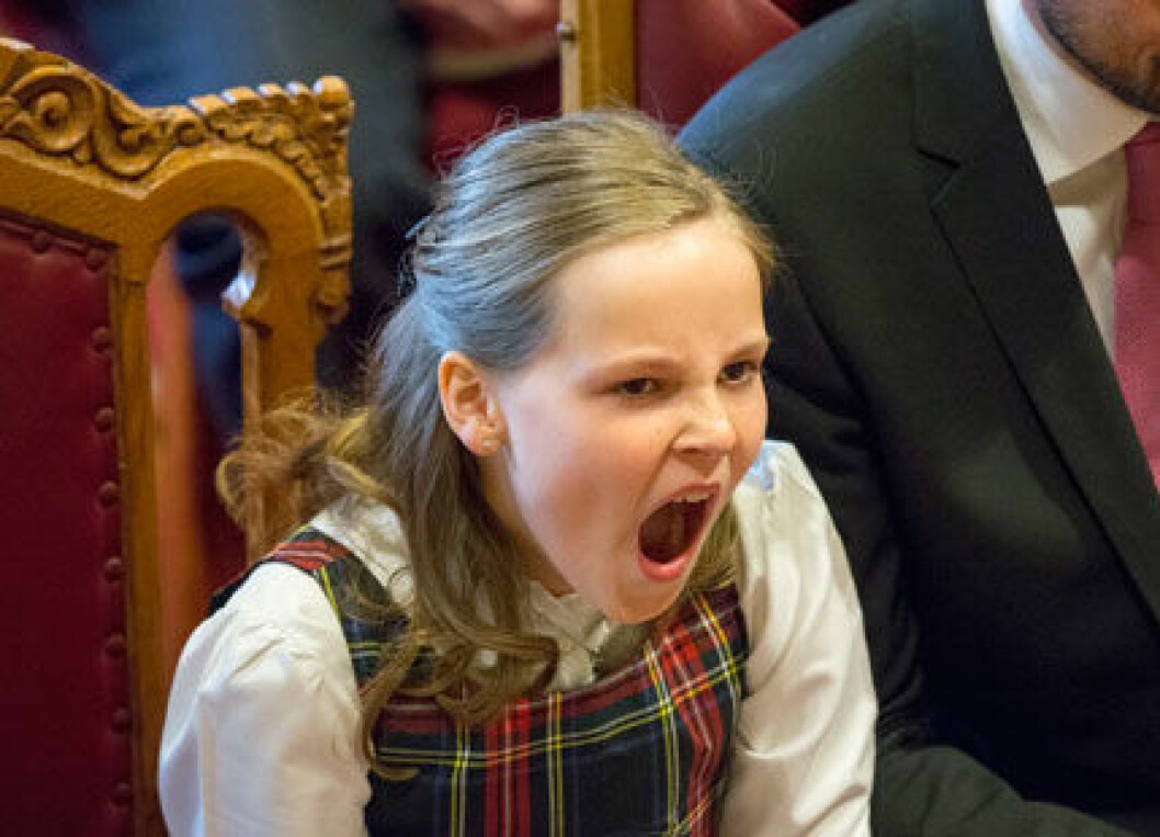 Historiskt ögonblick för prinsessan Ingrid Alexandra och för kungariket ...