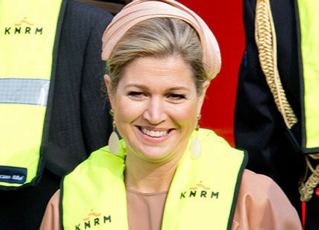 Drottning Maxima döpte livbåt i flytväst | Svensk Dam