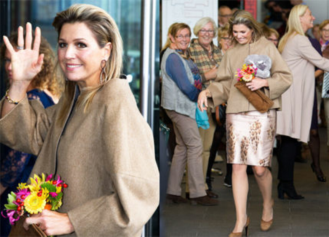 Drottning Máxima gör allt för att hjälpa | Svensk Dam