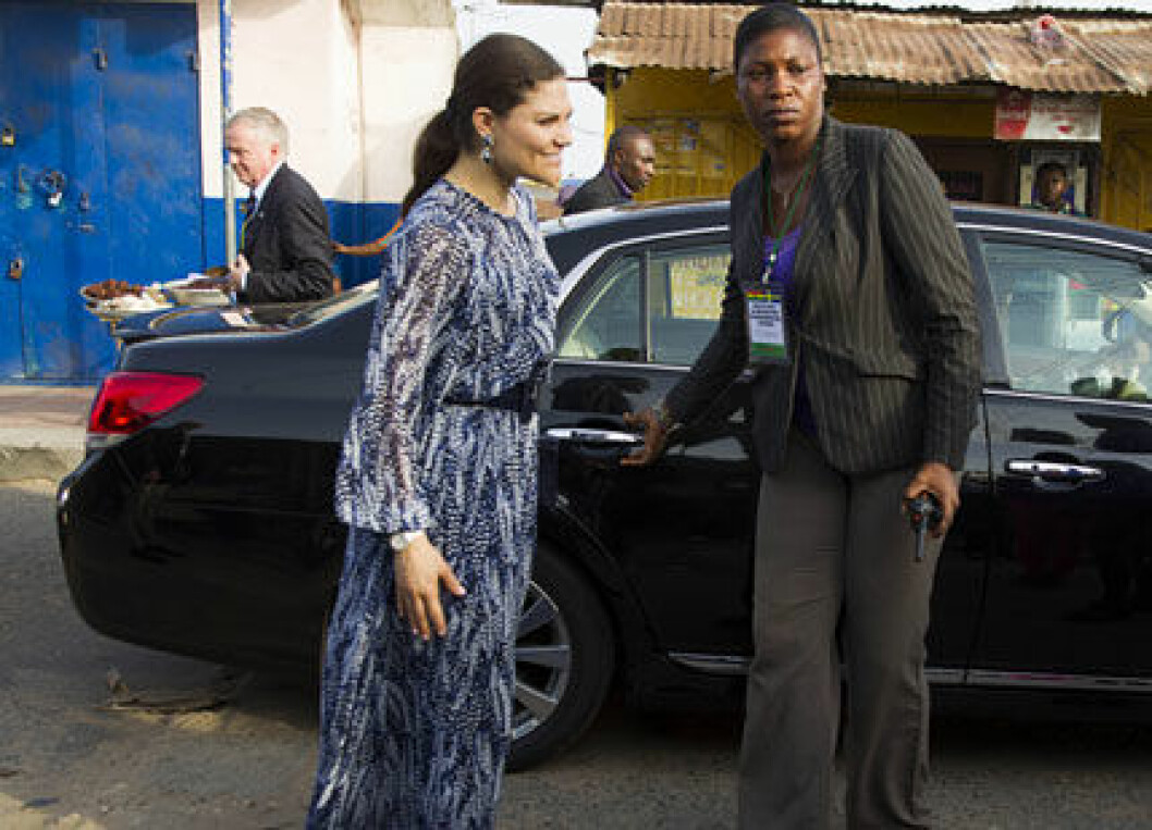 Margareta Heed rapporterar från Victorias besök i Ghana | Svensk Dam